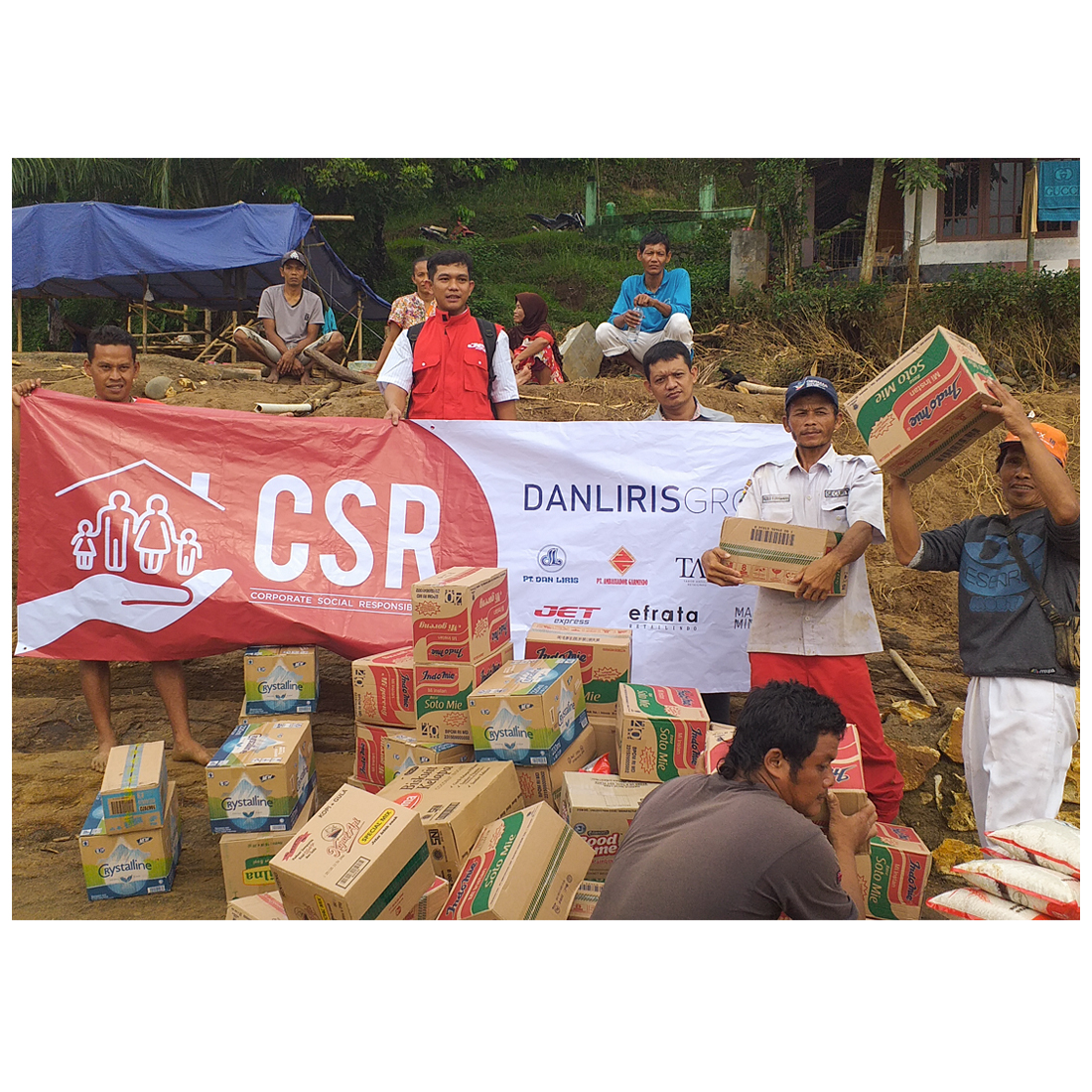 Dan Liris Provides Aid to Jakarta’s Flood Victims | Multiyasa